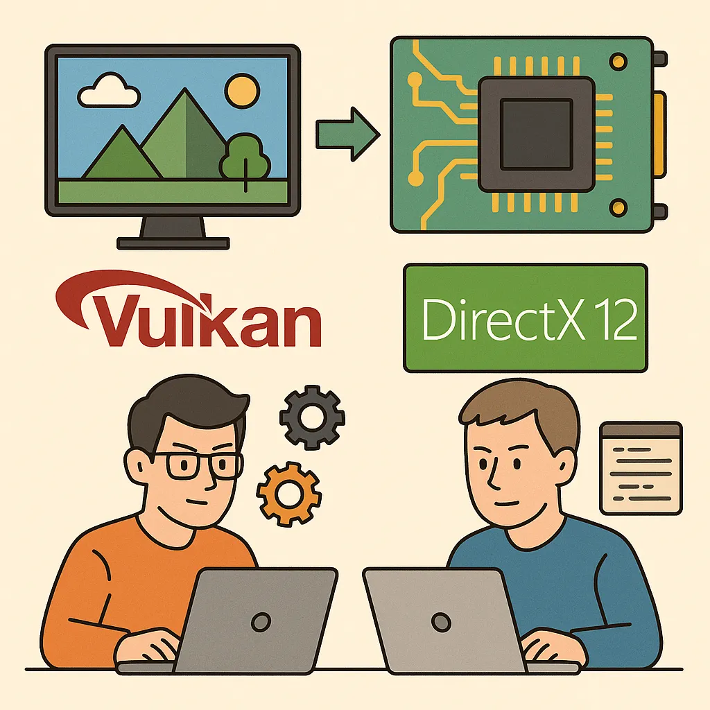 Vulkan vs DirectX 12 성능 비교 - Game Event